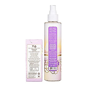 Pacifica Beauty, French Lilac Spray Perfume + Hair & Body Spray, 100% Vegan and Cruelty Free, Clean Fragrance, 2 Count