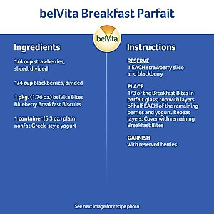 belVita Bites Breakfast Biscuits Variety Pack, 3 Flavors, 40 Snack Packs