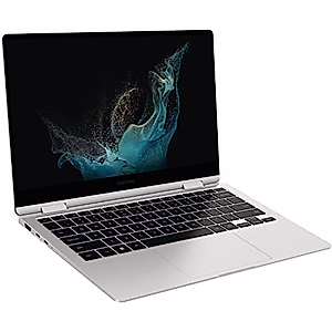 Samsung Galaxy Book2 360 13 2-in-1 Laptop 13.3" FHD AMOLED Touchscreen 12th Generation Intel 10-Core i7-1255U 16GB RAM 512GB SSD Backlit Keyboard Fingerprint Reader Thunderbolt USB-C HDMI Win11 Silver