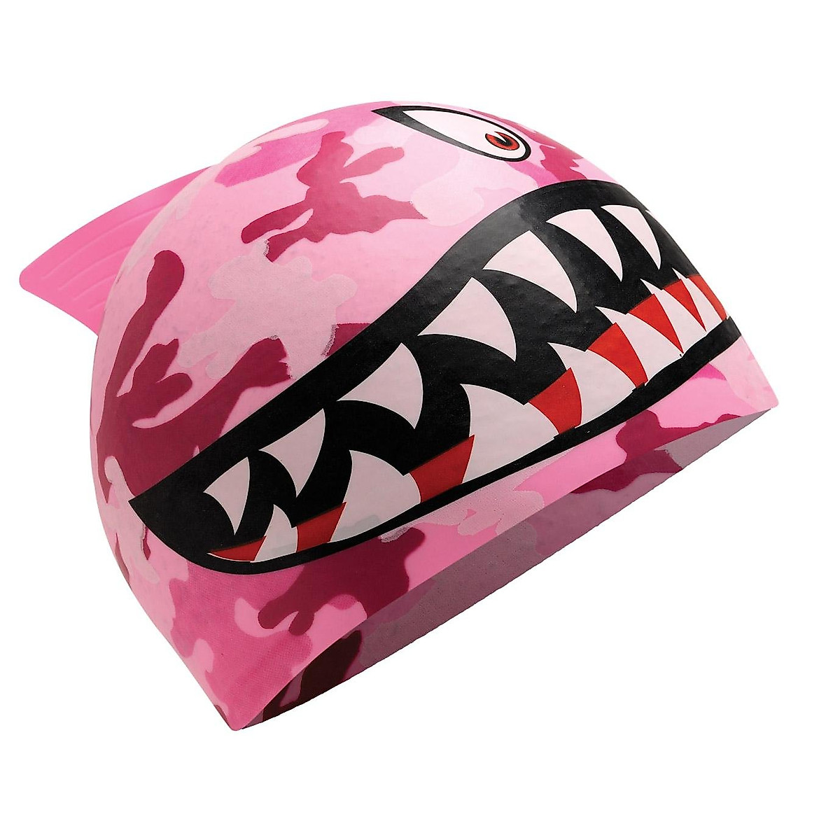 TYR Jr. Sharkfin Silicone Cap, Pink
