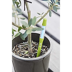Sustee Aquameter (2 Green, Medium) - Plant Soil Moisture Meter, Monitor, Probe, Indicator - Best for Potted Plants - Package of 2 Sensors