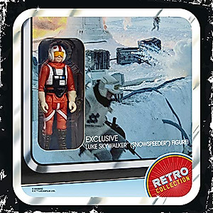 Hasbro Gaming Star Wars The Empire Strikes Back Hoth Ice Planet Adventure Board Game; Based on The 1980 Board Game; Exclusive Luke Skywalker (Snowspeeder) Figure