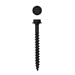 SPAX 5/16" x 3" Exterior Hex Head Structural Wood Lag Screws Powerlags Hex (250 EA) Bulk Pail Bit Included Heavy Duty Rust Resistant