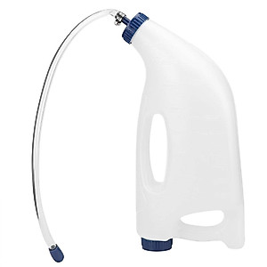 4L Calf Bottle Feeding High Capacity Calf Milk Feeder Bottle Nursing Bottle Feeding Nipple Sheep Lamb Bottle Holder
