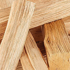 Carolina Cookwood Pizza Oven Wood 12 Inch Naturally Cured White Oak Splits Cooking Wood for Free Standing Ovens 1650 Cubic Inches