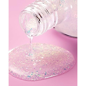 Sally Hansen Miracle Gel™, Unicorn Top Coat, Long Lasting, Gel-Like Formula, No UV Lamp Needed, Glitter Nail Polish