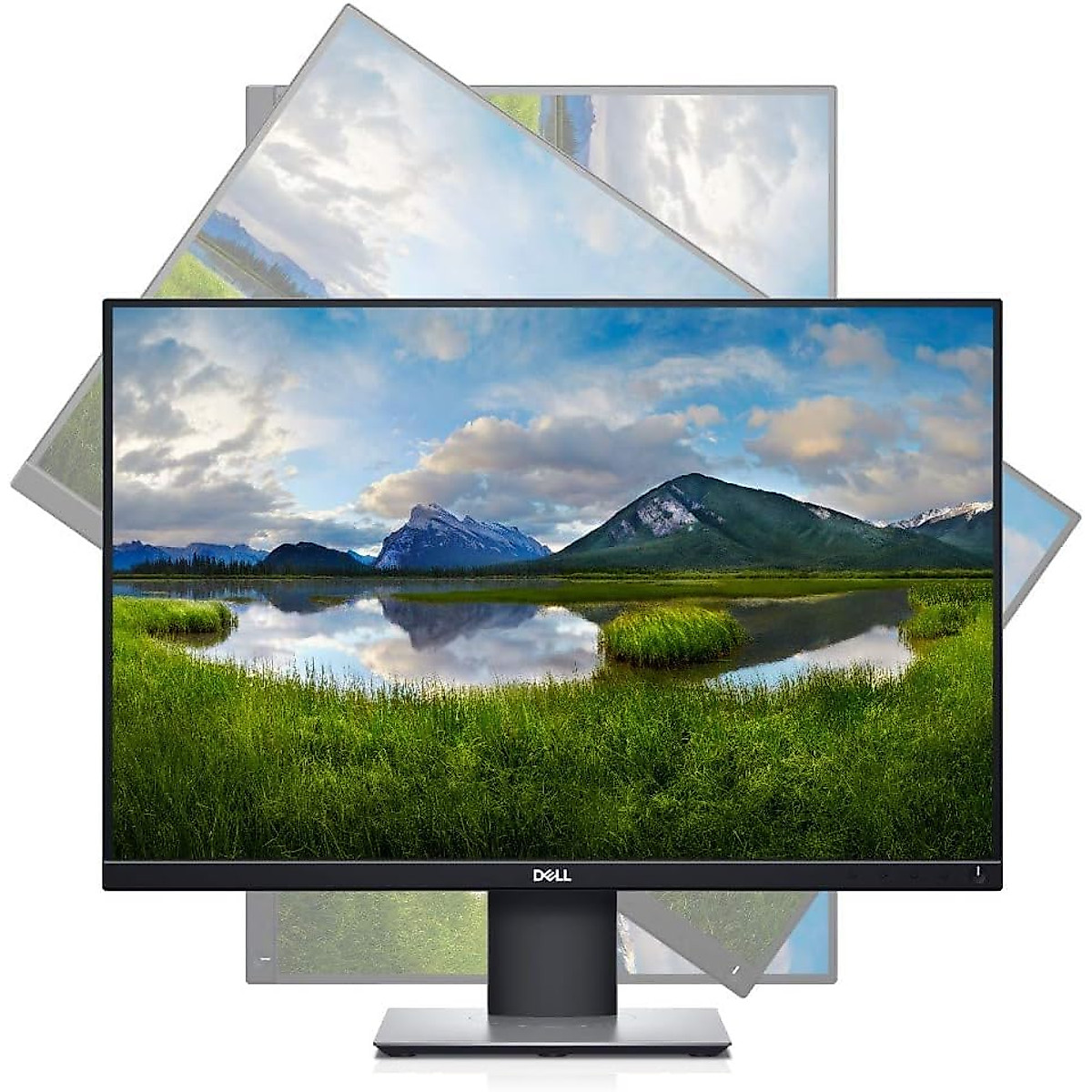 Dell P2421 24 Inch 1200p 16:10 WUXGA QHD, IPS Thin Bezel Monitor, HDMI, DisplayPort, VESA Certified, Black (Renewed)