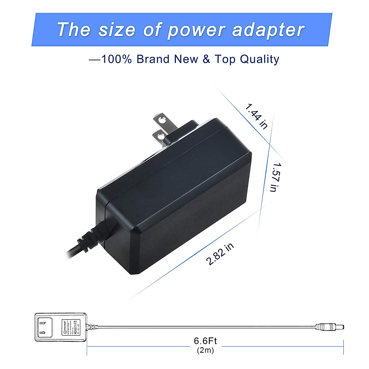 PKPOWER 12V AC Adapter Compatible with Korg PAD KAOSS KP2 KP3 R3 KA203 Dynamic Effects, Power Supply for Digital Piano KORG X50 KA-310 Micro-X 61-Key 88-Key SP170S SP-170S Micro X R3 MR-1000