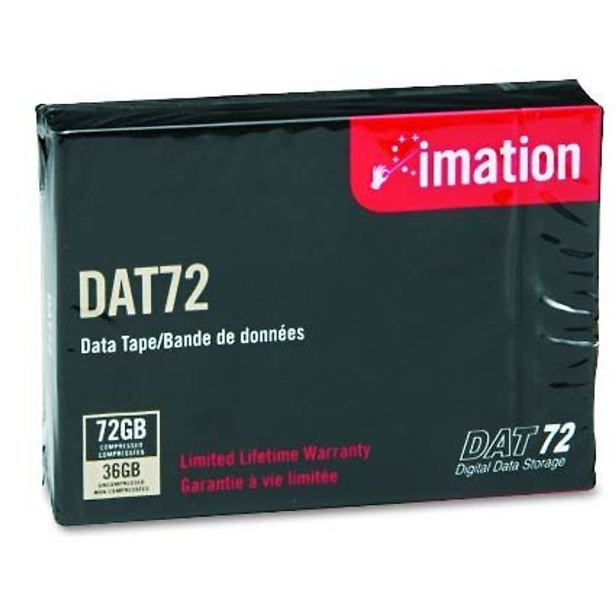 Imation 3 Pack 4mm DAT Tape, 170m, 72GB, Black, DAT72, DDS-4MM