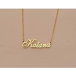 HUAN XUN Custom Made Dainty My Name Necklace Best Friendship Jewelry Gifts for Her Cobi