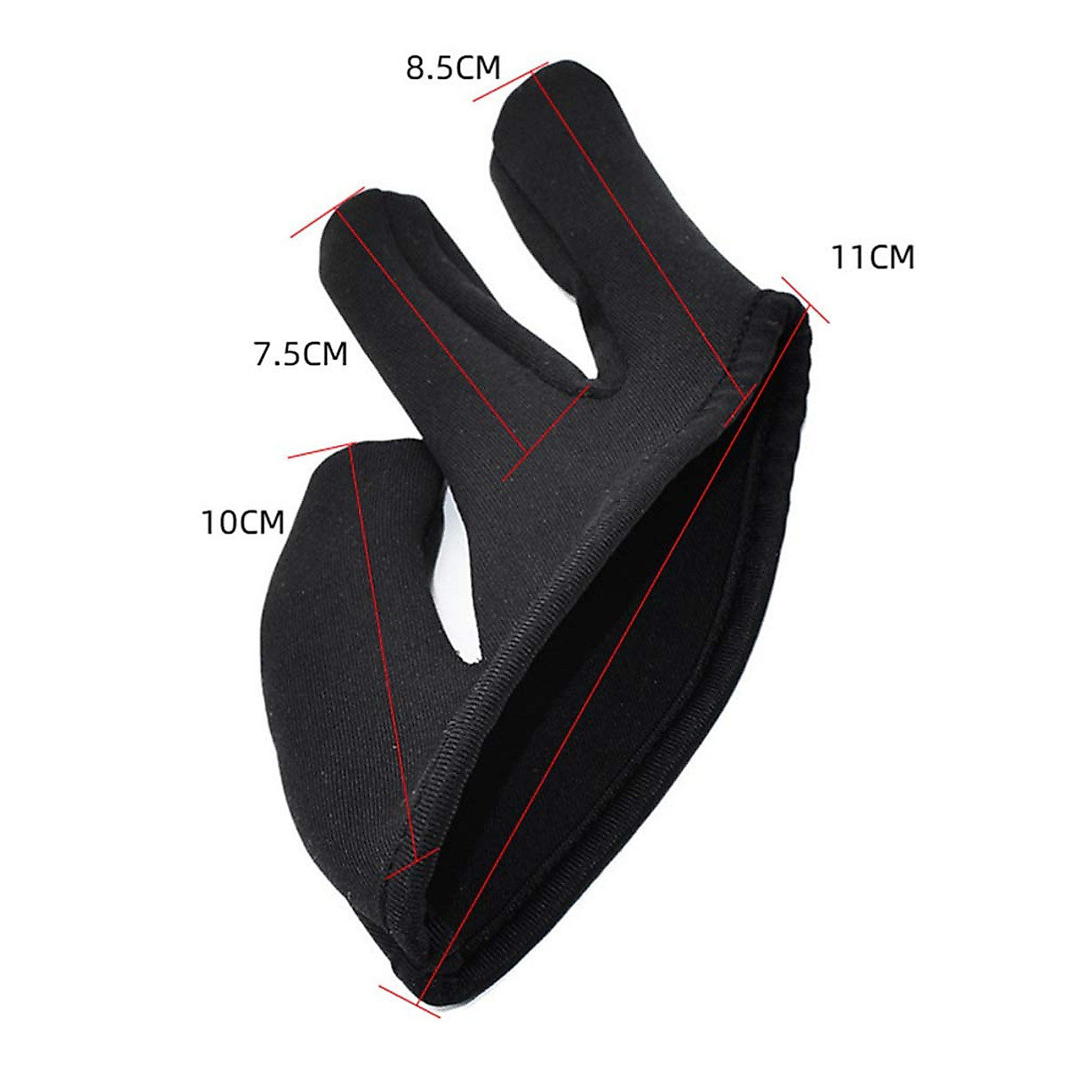 Beaupretty Hairdressing Finger Glove 1pc s Stylist Gloves Curling Wand Gloves Gloves Barber Finger Mittens Hair Curling Finger Cover Thermal Half Finger Gloves Hair Styling Protector Curls