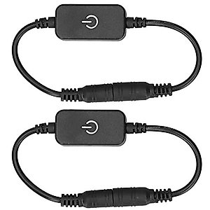 LED Touch Dimmer, Strip Light Controller Full Adjustment Mini Sensitive DC 12‑24V Convenient for Shopping Center