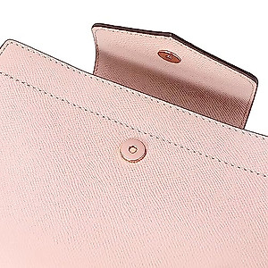Mini Skater 14mm Small Rose Gold Magnetic Button Clasps Snaps Closures Fastener for Sewing Projects DIY Small Craft Clothing Totes Handbag Leather Bags and Purses Making (6)