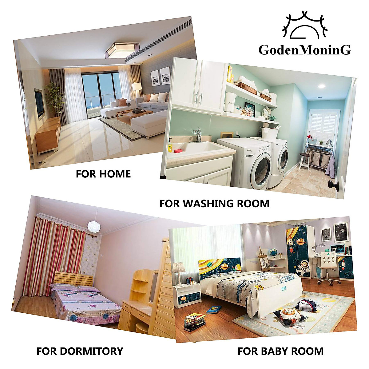 laundry baskets,bedroom hamper,kitchen organization,GodenMoninG 62.8L Waterproof Round Cotton Linen with Handles Collapsible storage basket. (THICK Flow Mark)