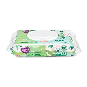 Parent's Choice Baby Wipes Refreshing Cucumber 240 Ct w/ Aloe