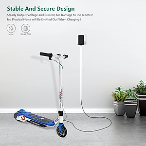 FITE ON UL Listed 12 Volt AC/DC Adapter for Pulse Performance GRT-11 80 Watt Electric Scooter Charger