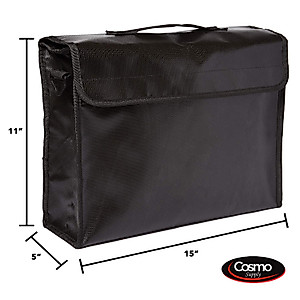 Fireproof Document Bags - Safe - Fireproof - Silicone - Waterproof - Storage - Passport Holder - Money Bag - Jewelry Organizer - Money - Coins - Photo Album - Document Holder - Fireproof Safe