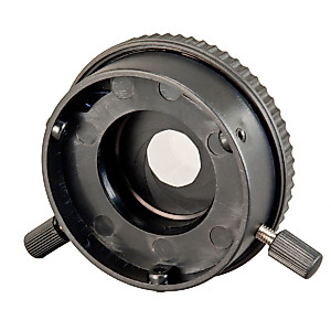 OMAX Microscope Kohler Illumination Attachment with Iris Field Diaphragm and Center Adjustment