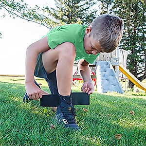 BraceAbility Lace Up Kids Ankle Brace - Pediatric Figure 8 Sprained Foot Support Wrap for Active Youth, Children in Sports, Basketball Protection, Gymnastics, Soccer, and Volleyball (One Size)