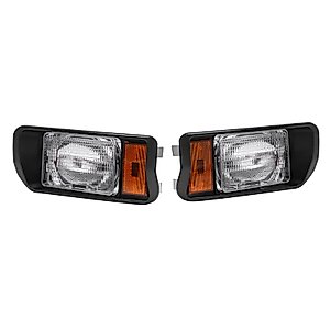 YUYANSHOP Club Car Halogen Headlight， Replacement For All 1993 & Up Golf cart Club Car DS OEM Style light PN#101988002 101988001