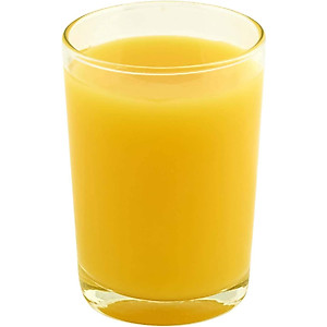 Thick & Easy Clear Thickened Orange Juice Flavored Drink, Honey Consistency, 46 oz with By The Cup Water Bottle