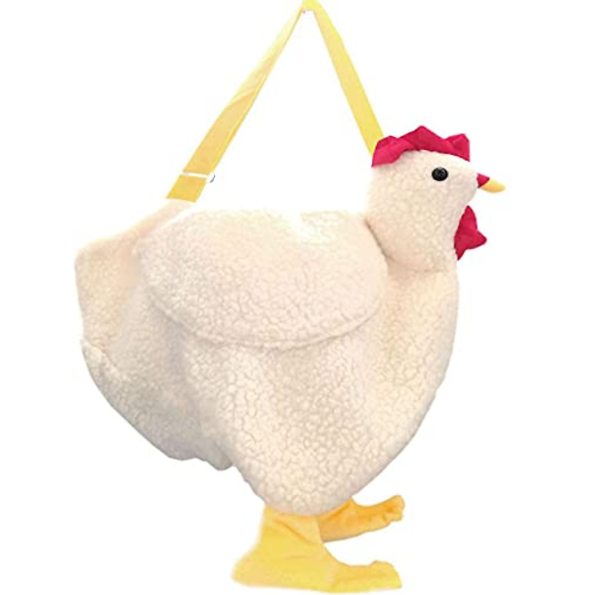 Chicken Purse Chicken Bag Fluffy Hen Crossbody Bag Plush Handbags Cartoon Shoulder bag For Girls Women