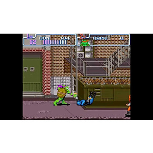 Teenage Mutant Ninja Turtles IV: Turtles in Time - (Super Nintendo, SNES) Reproduction Cartridge