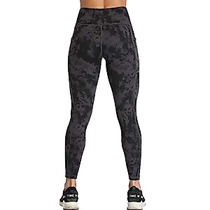 Amazon Essentials Women's High Waisted Yoga Leggings, 1364-ink Print, Small