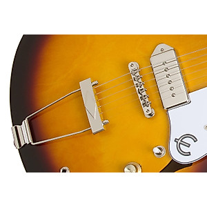 Epiphone Casino Archtop Hollowbody Electric Guitar, Vintage Sunburst