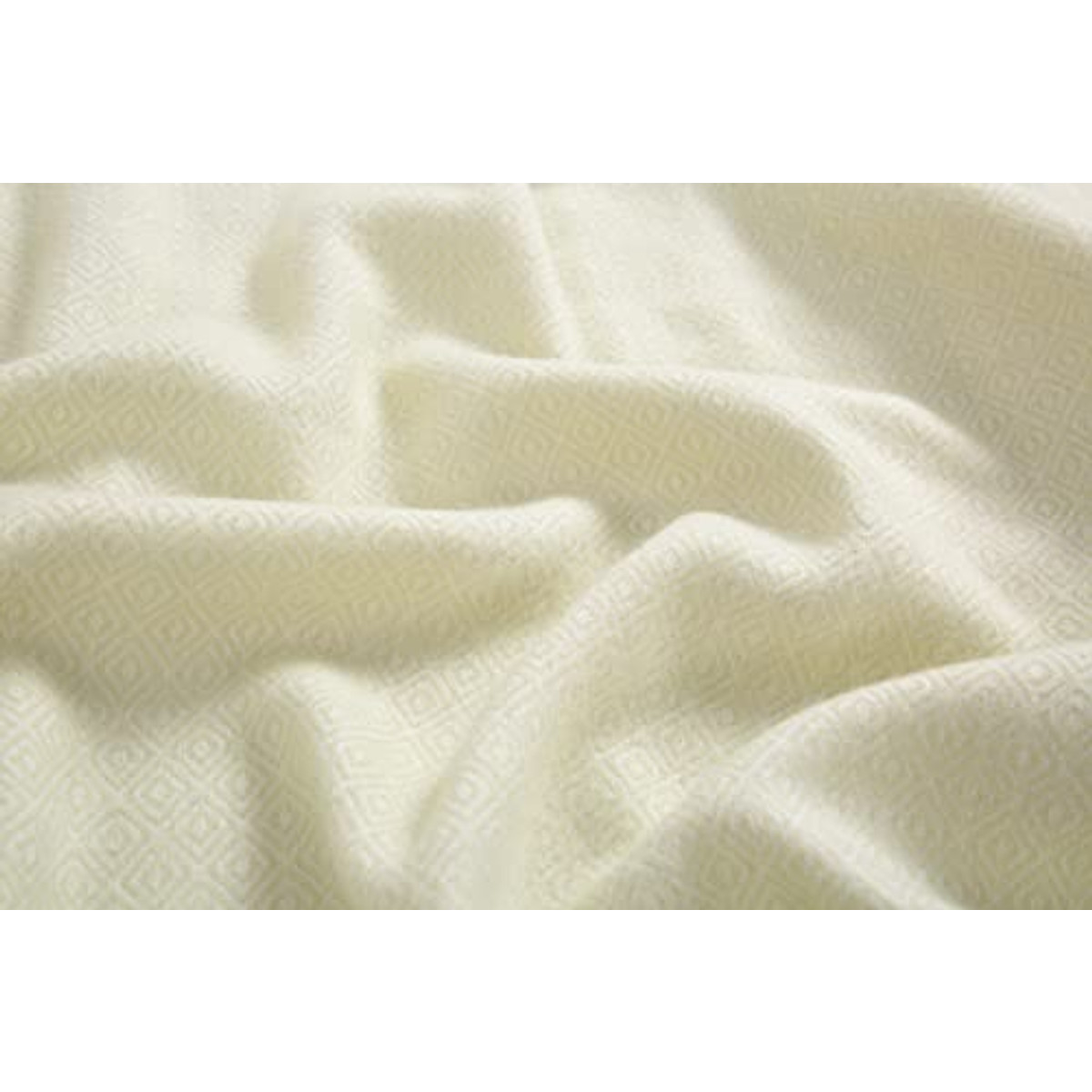 Panku Decorative Herringbone Faux Cashmere Blanket Throw with Fringe, Lightweight Soft Cashmere Like Chevron Throw Blanket with Tassels for Couch Sofa Chair, Farmhouse Boho Blanket 50x60 Sege Green