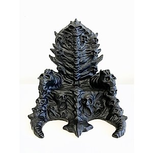 FIGLot 1/12 Scale Death Skull Throne for 6-8 inch Marvel Legend Mezco NECA Storm Collectible (Action Figure NOT Included)