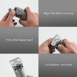 10 Blade Dog Grooming Detachable Ceramic Blade Compatible with Andis Hair Clippers