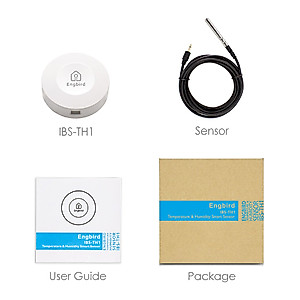 Inkbird Smart Sensor Data Logger Wireless Temp RH Monitor Device Android iPhone Temperature Humidity Recorder Thermometer Hygrometer IBS-TH1 Cigar Humidor Basement Guitar Greenhouse