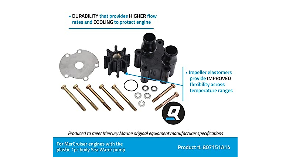 Quicksilver Sea Water Pump Kit for MerCruiser Engines