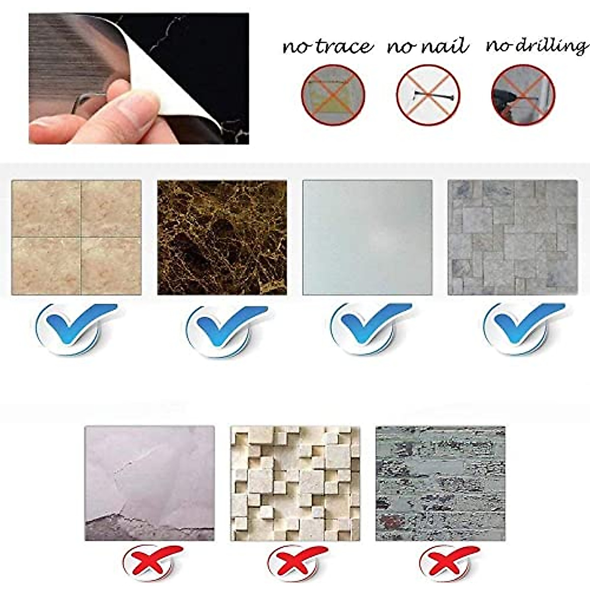 6 PCS Colorful Umbrella Key Hooks Adhesive Wall Hooks Wall Rack Decorative Wall Hanging Hooks Key Hair Pin Holder