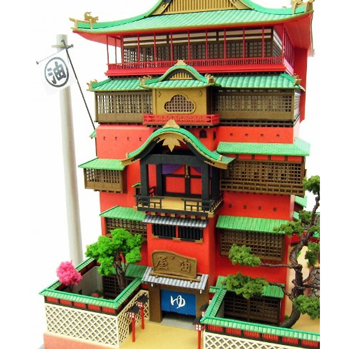 Spirited Away: Aburaya (Bathhouse) MK07-10 (Assembly Paper Craft)