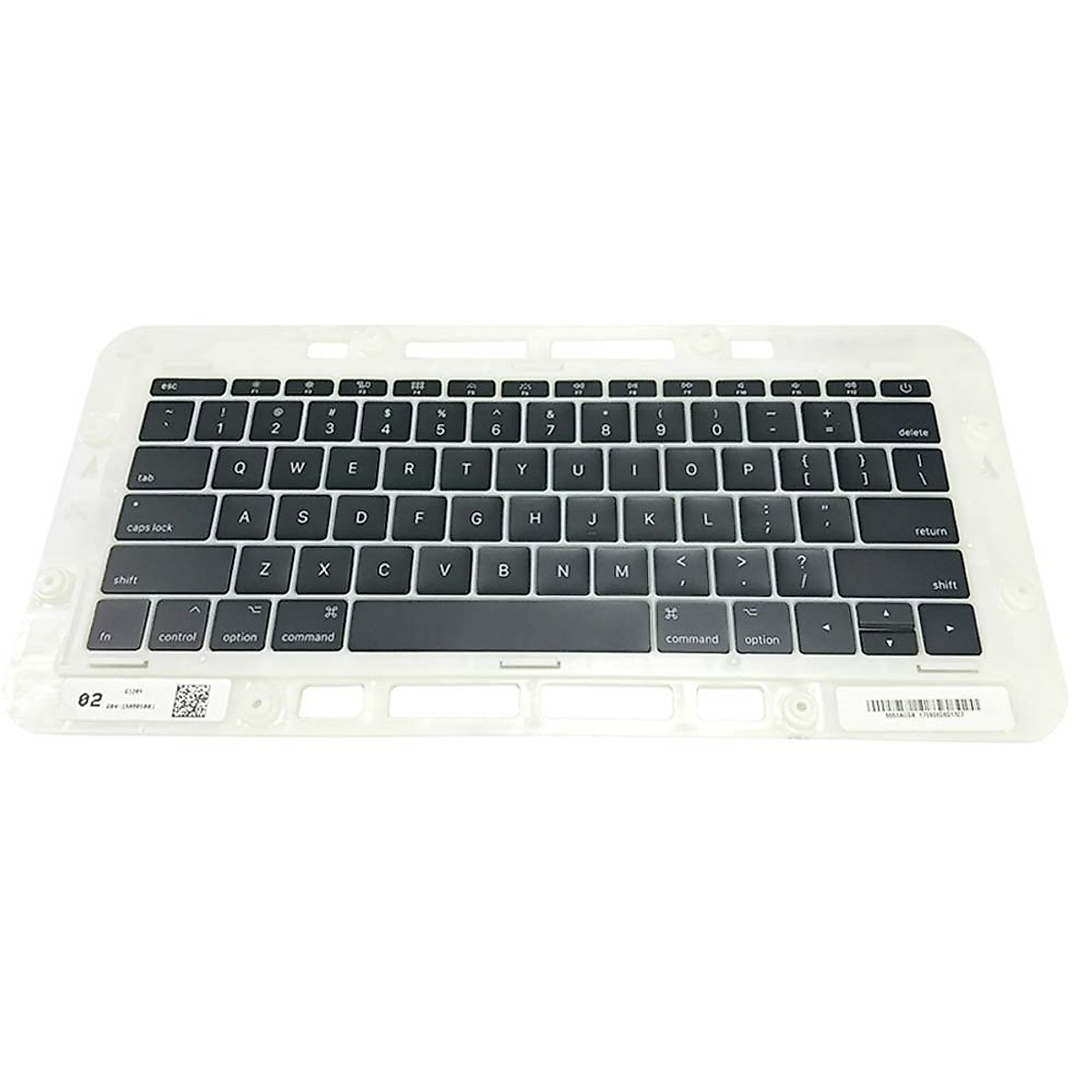 Willhom Keyboard Keys Keycap US Layout Set Replacement for MacBook Pro Retina Late 2016-Mid 2017 13" A1708 A1706 15" A1707 and MacBook 12" 2017 A1534