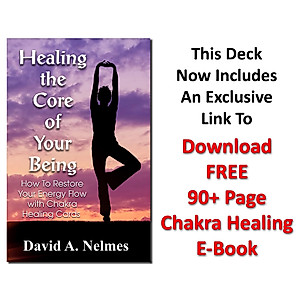 Deck of Chakra Healing Cards: Helps Restore and Balance Your Energy with Meditations, Affirmations, Chakras Chart, Aromatherapy, Essential Oils, Reiki Symbols, Hand Mudras - (19) 4"x6" 2-Sided Cards
