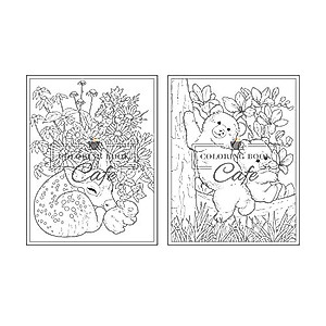 Baby Animals Coloring Book: An Adult Coloring Book Featuring Super Cute and Adorable Baby Woodland Animals for Stress Relief and Relaxation Vol. I