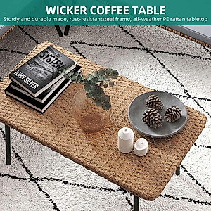 YITAHOME 4 Pieces Sectional Sofa Couch, L-Shaped Sofa with 5 Seater for Living Room, Detachable Lounger with Thickness Cushions and Side Table - Grey