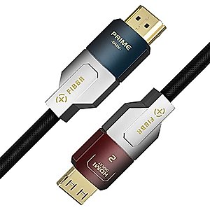 GeoHN.G 8K HDMI 2.1 Cable 1.5M/4.92ft, 48Gbps Fiber Optical Cable, 8K@60Hz 4K@120Hz, HDR10+, eARC, 3D, HDCP 2.2/2.3, Compatible with Monitor DVD TV Game Console Laptop