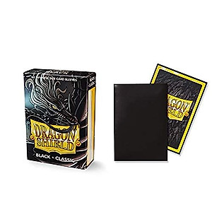 2 Packs Dragon Shield Classic Mini Japanese Black 60 ct Card Sleeves Value Bundle! …