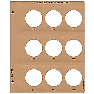 Dansco US American Silver Eagle Coin Album 1986 to Date with Slipcase #7181