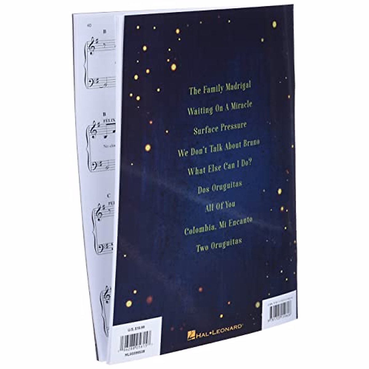 Encanto: Music from the Motion Picture Soundtrack Arranged for Easy Piano with Lyrics