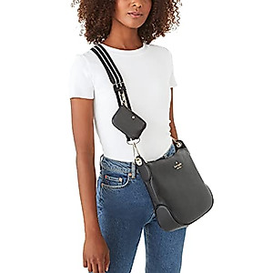 Kate Spade Rosie Leather Shoulder Bag (Black)