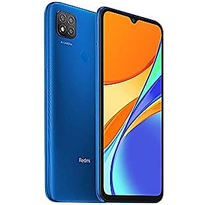 Xiaomi Redmi 9C Smartphone, 3 GB + 64 GB, 6.53 "HD + Dot Drop Display 5000mAh (typ), con Sblocco Faccial AI, 13 MP, Tripla Fotocamera, Blu (Twilight Blue)