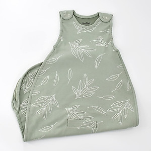 Woolino Merino Wool Ultimate Baby Sleep Sack - 4 Season Baby Wearable Blanket - Two-Way Zipper Adjustable Sleeping Bag for Babies and Toddlers - Universal Size (2-24 Months) - Sage