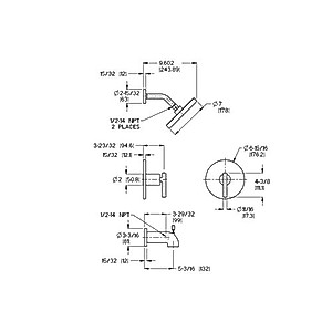 Pfister R89-1NCC Contempra Series Valve Trim, Polished Chrome Finish