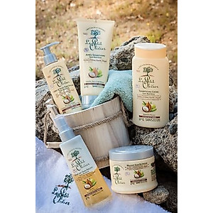 Le Petit Olivier Nutrition Hair Conditioner - Olive, Shea, Argan Oils - Detangles And Repairs - Enhances Softness And Elasticity Of The Hair - Suitable For Dry And Damaged Hair - 6.76 Oz