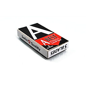 100 ABest Hi Platinum Double Edge Razor Blades For Safety Razor - Men´s Safety Razor Blades For Shaving For Men For A Smooth And Clean Shave (1 Year Supply)